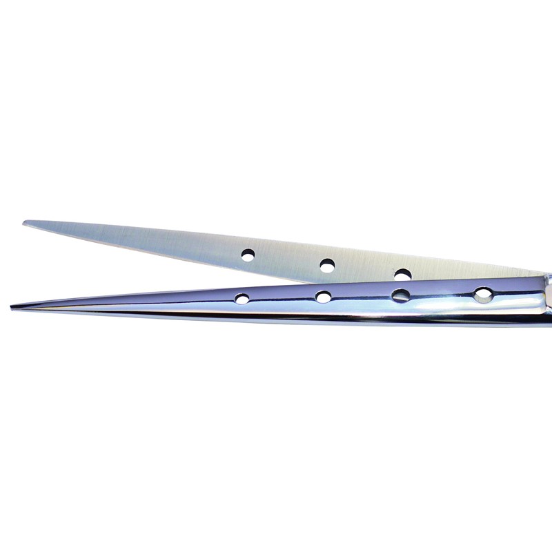 Right handed straight scissors 21.5 cm, with finger rest