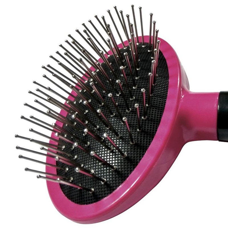 Sliker brush, small dog, protective coating on the pin ends