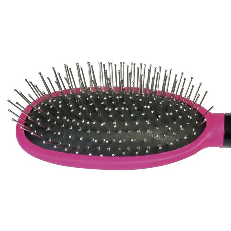 Single sided brush, long pins